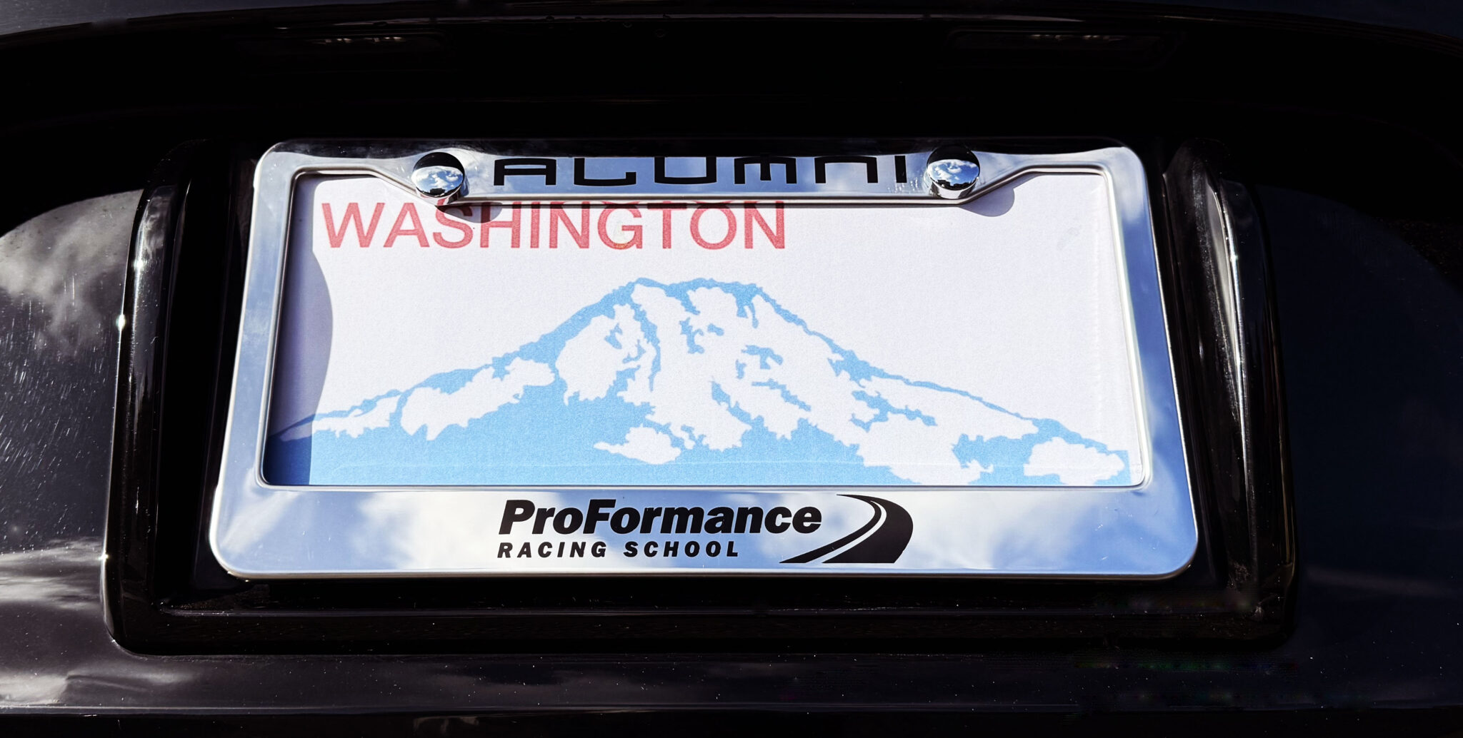 New Alumni License Plate Holder - ProFormance Racing School